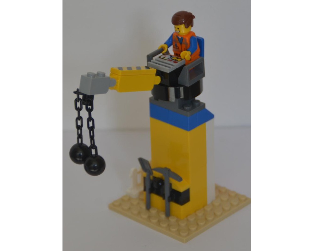 LEGO MOC 70832 Demolition Crane by julien1001 | Rebrickable - Build ...
