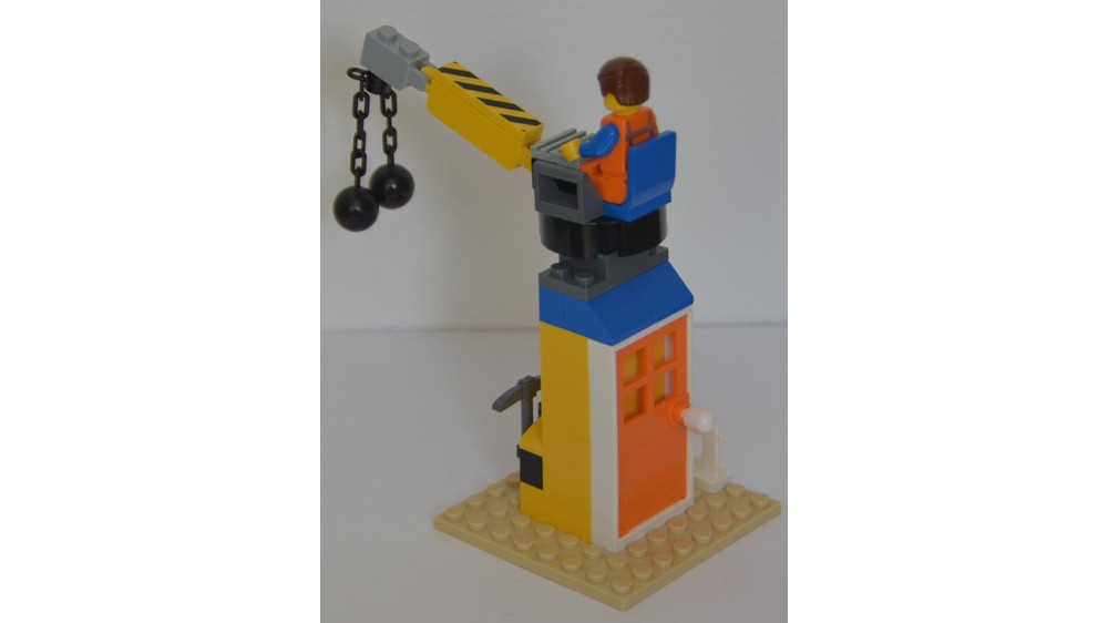 LEGO MOC 70832 Demolition Crane by julien1001 | Rebrickable - Build ...