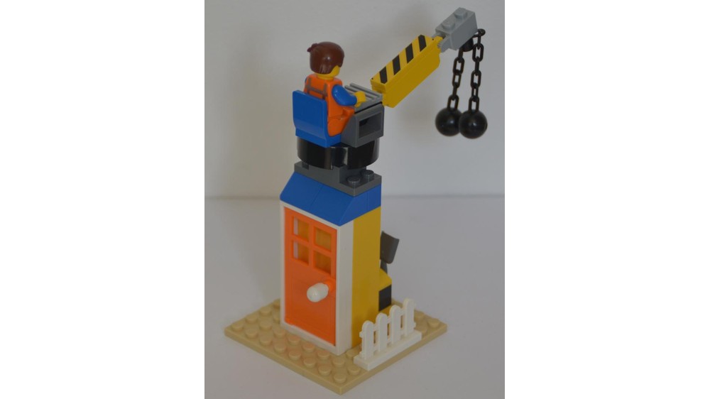 LEGO MOC 70832 Demolition Crane by julien1001 | Rebrickable - Build ...