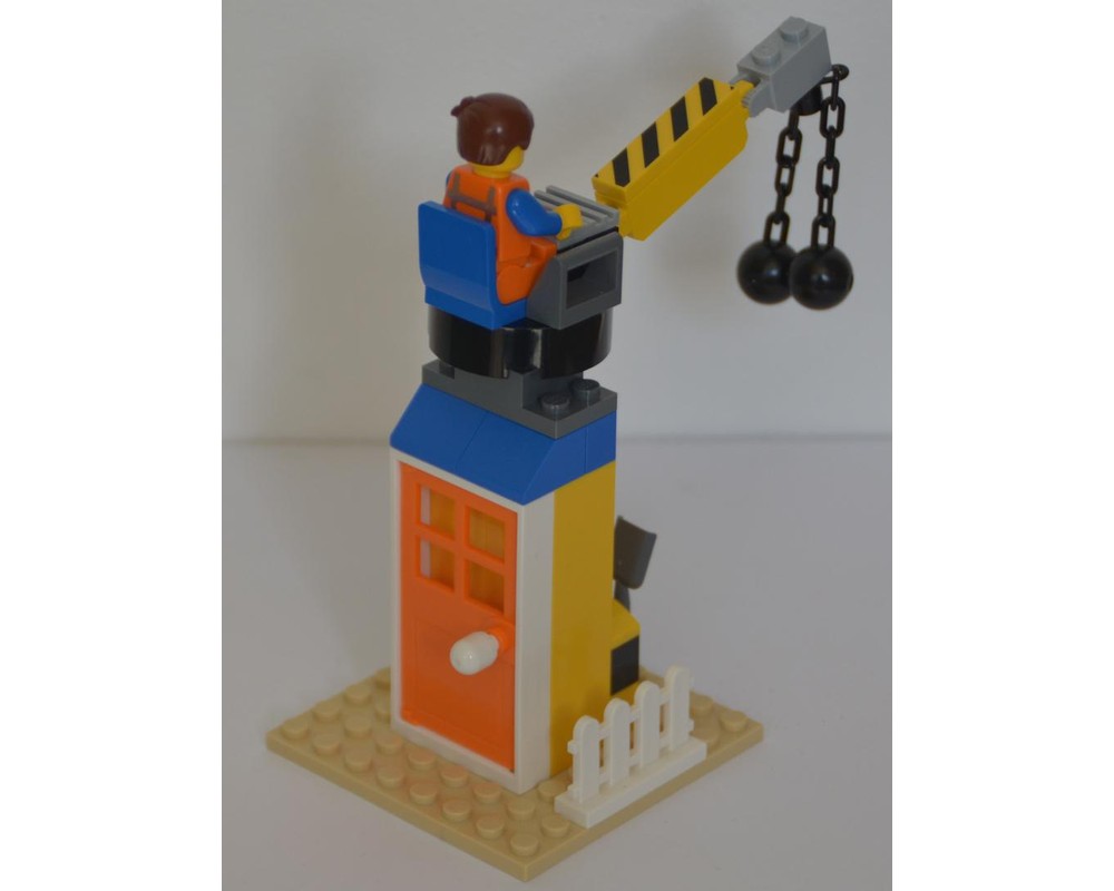 LEGO MOC 70832 Demolition Crane by julien1001 | Rebrickable - Build ...