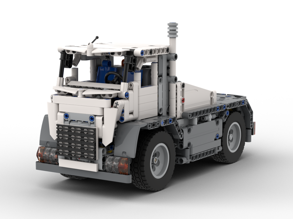 LEGO MOC RC Narrow Truck v2 by _ME_ | Rebrickable - Build with LEGO