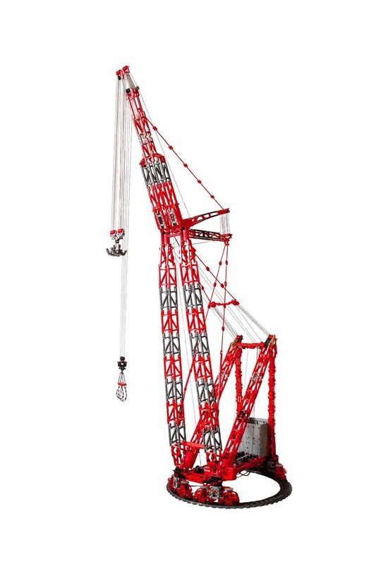 LEGO MOC Mammoet PTC-200-DS Ring Crane by OleJka | Rebrickable - Build ...