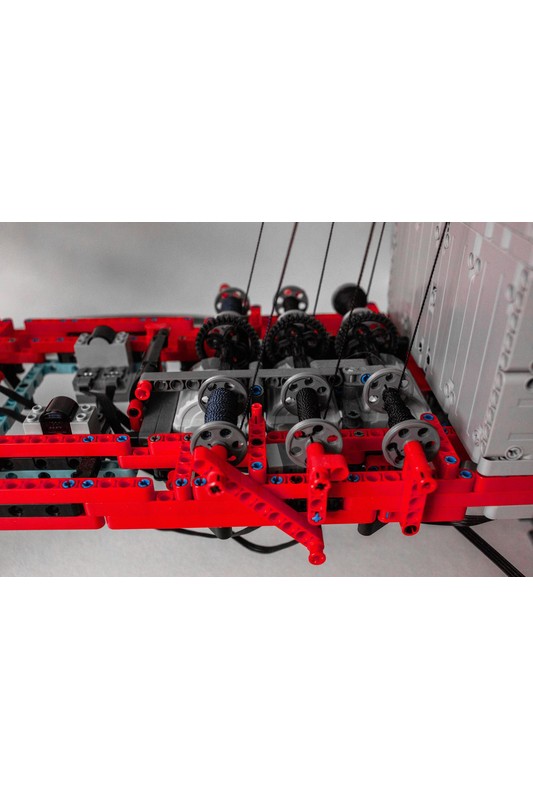 LEGO MOC Mammoet PTC-200-DS Ring Crane by OleJka | Rebrickable - Build ...