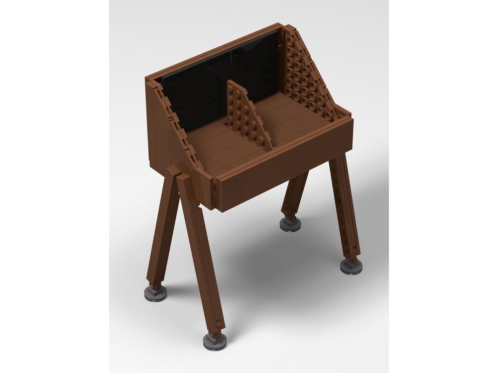 LEGO MOC Vinyl Shelf by silenfu | Rebrickable - Build with LEGO