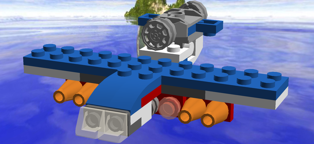 LEGO MOC Spy Plane alternate of 31027 by TeagueO | Rebrickable - Build ...