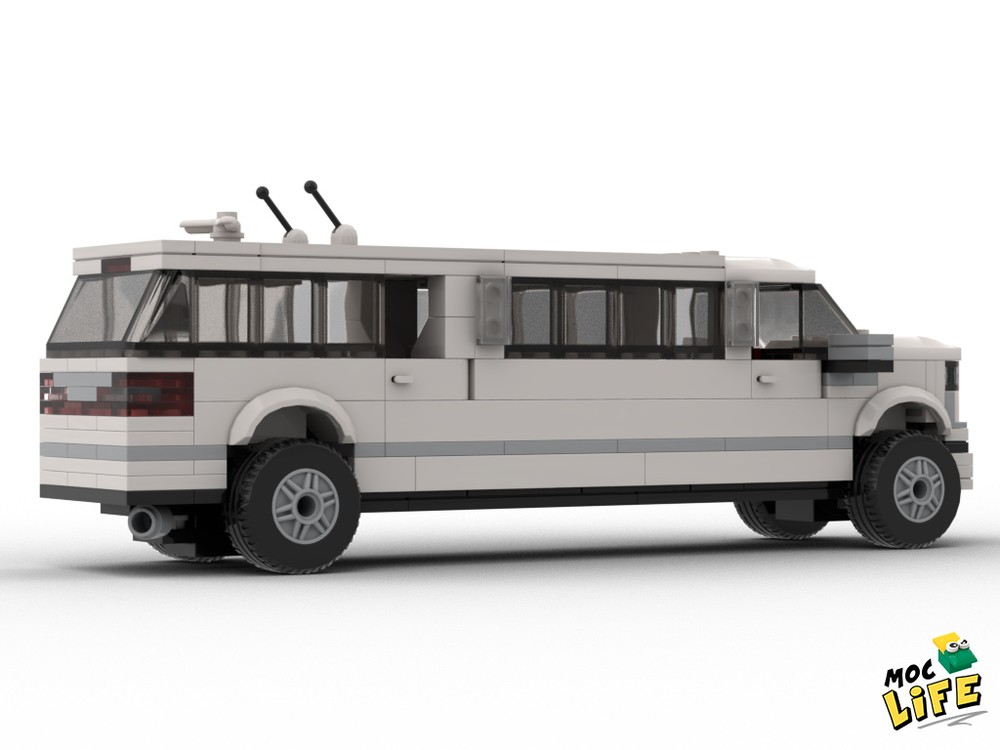 LEGO MOC Lincoln Navigator limousine by MocLife | Rebrickable - Build ...