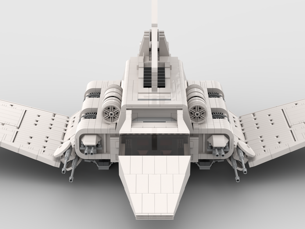 LEGO MOC Imperial Shuttle 2.0 by BABrickus | Rebrickable - Build with LEGO