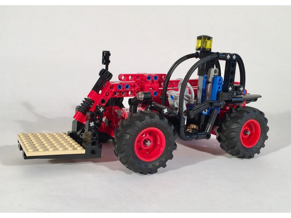 LEGO MOC Telehandler by thirdwigg | Rebrickable - Build with LEGO