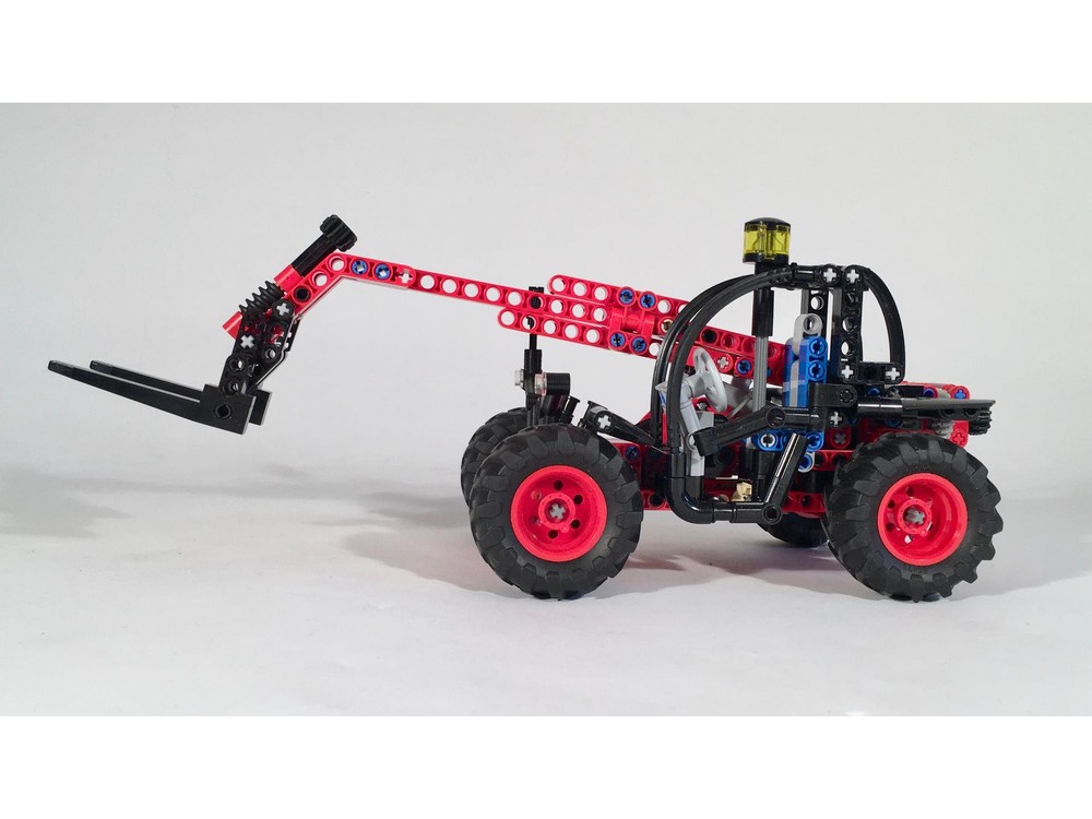 LEGO MOC Telehandler by thirdwigg | Rebrickable - Build with LEGO