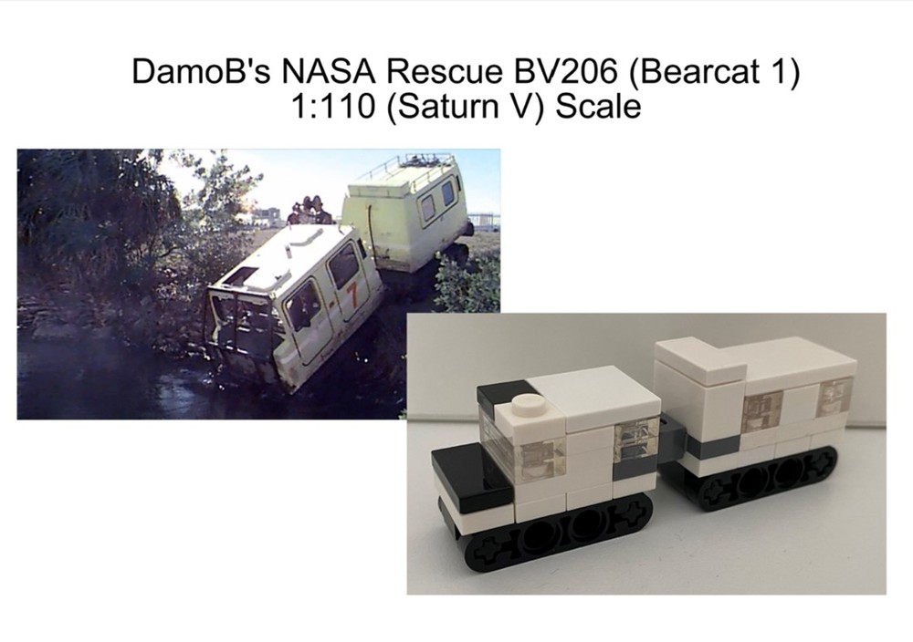 LEGO MOC DamoB's NASA BV206 (Bearcat 1) by DamoB | Rebrickable - Build ...