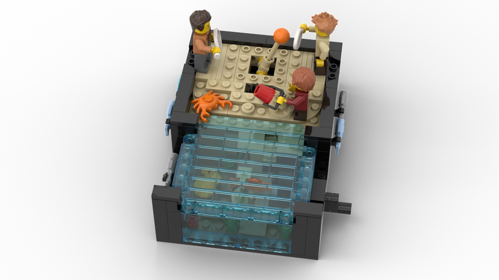 LEGO MOC Beach Ball - Kinetic Sculpture by Plaatart | Rebrickable ...