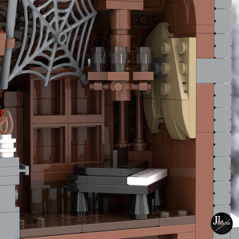 LEGO MOC Shrieking Shack by JL.Bricks | Rebrickable - Build with LEGO