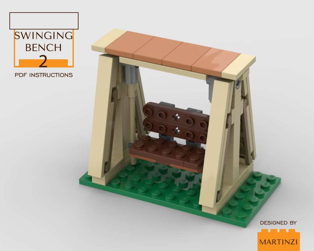 LEGO MOC Swinging Bench 2 by Martinzi | Rebrickable - Build with LEGO