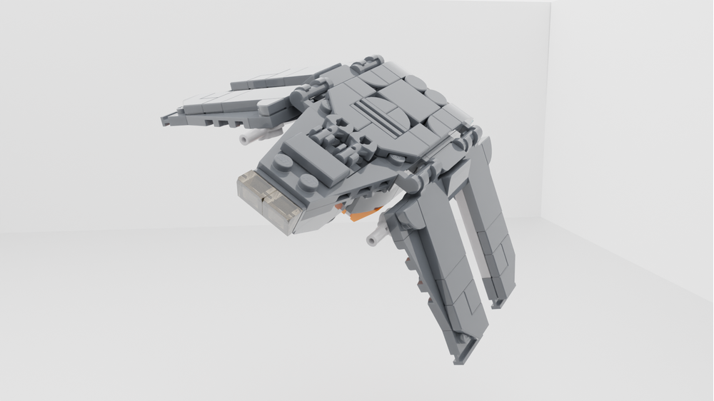 LEGO MOC Imperial Zeta Class Heavy Cargo Shuttle (Mini) by Marco666 ...