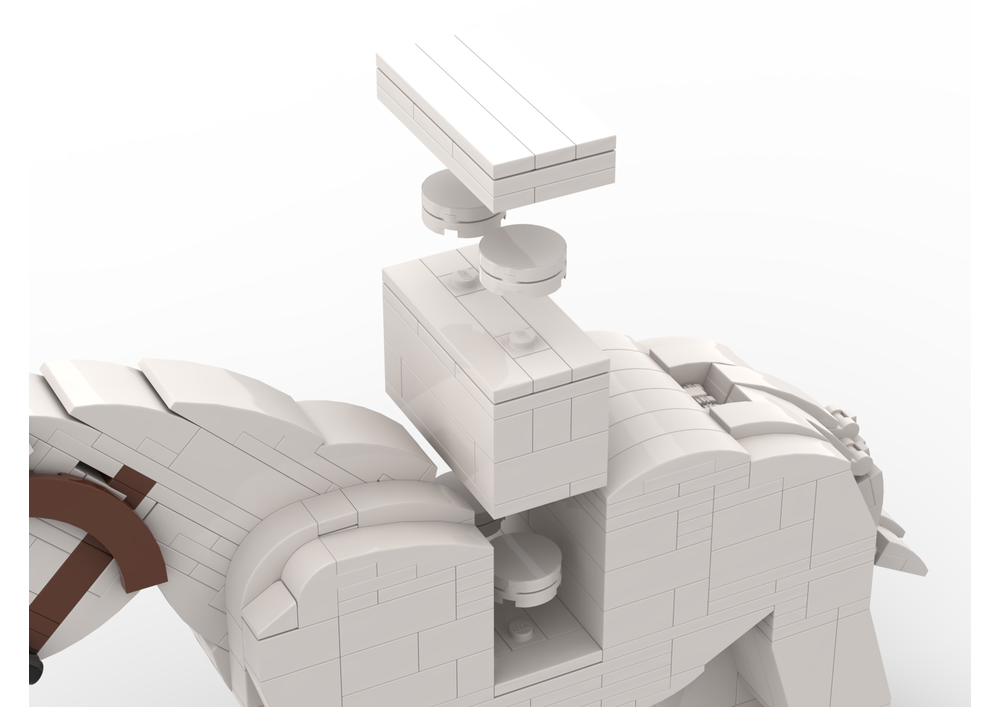 LEGO MOC Scaled Lego Horse by KK_Bricks | Rebrickable - Build with LEGO