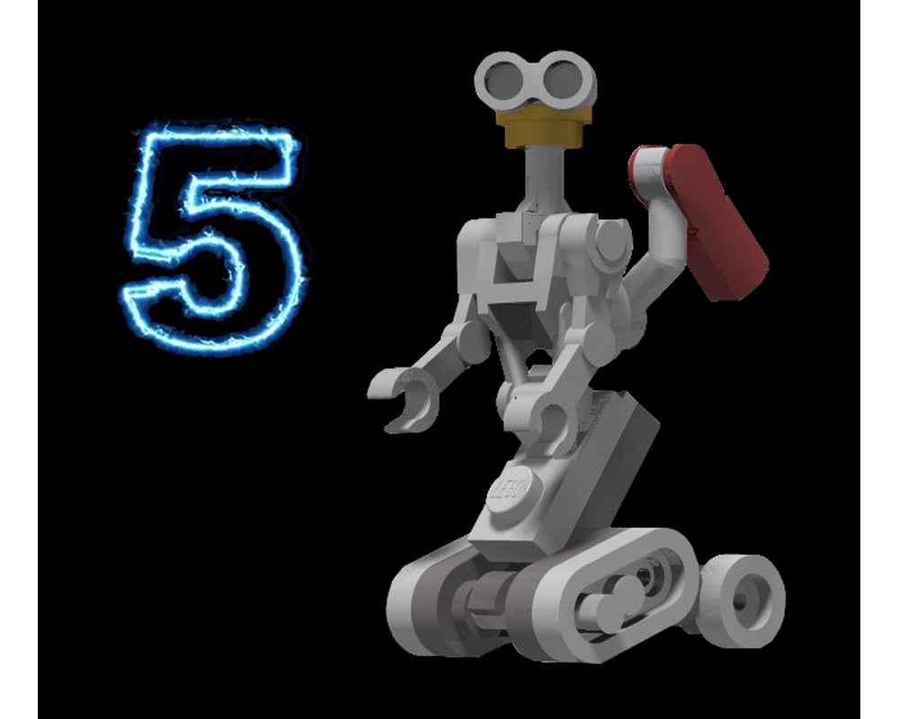 LEGO MOC Johnny 5 from 'Short Circuit' (minifig scale) by DoubleBU ...