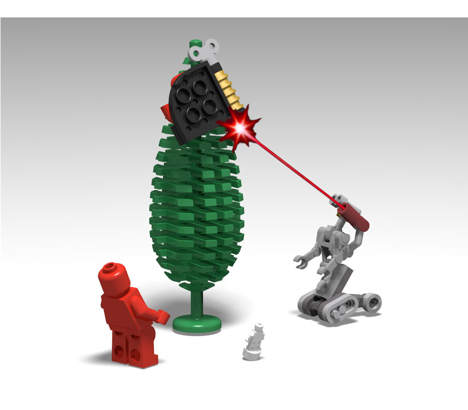 LEGO MOC Johnny 5 from 'Short Circuit' (minifig scale) by DoubleBU ...