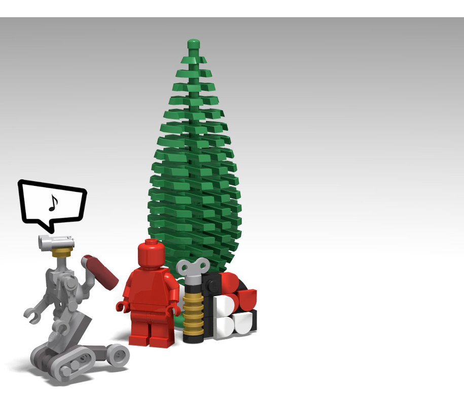 LEGO MOC Johnny 5 from 'Short Circuit' (minifig scale) by DoubleBU ...