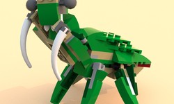 LEGO MOC-9301 31058 Stegosaurus (Creator > Basic Model > Creature 2017 ...