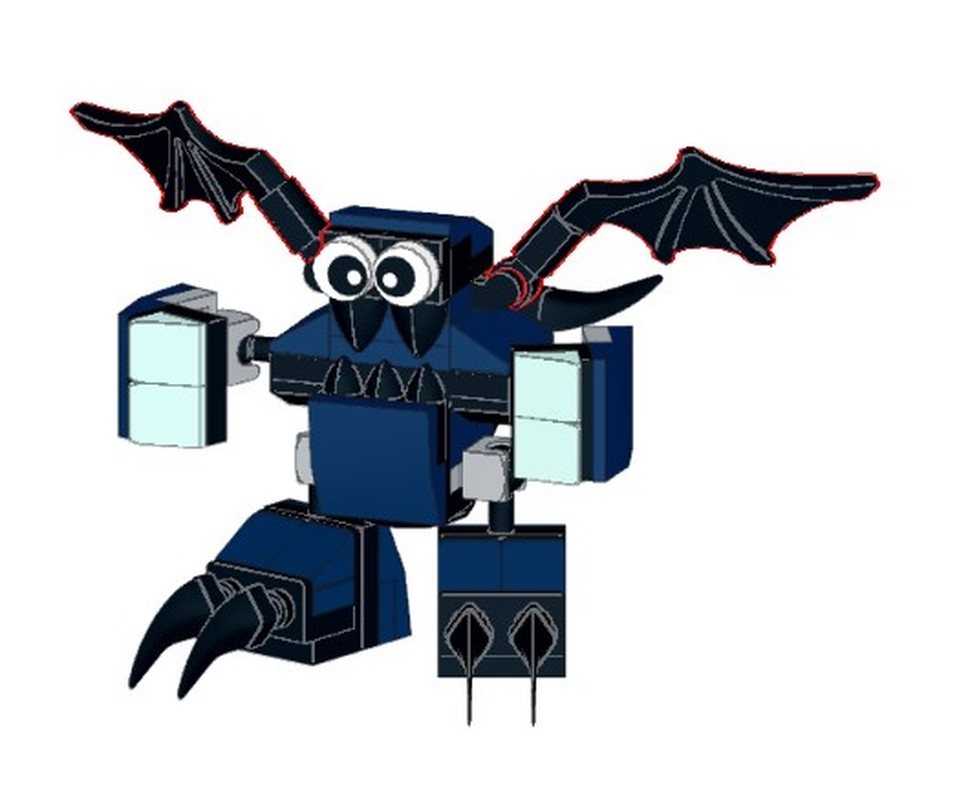 LEGO MOC Batos (Mixels Creation) by dCraudio | Rebrickable - Build with ...