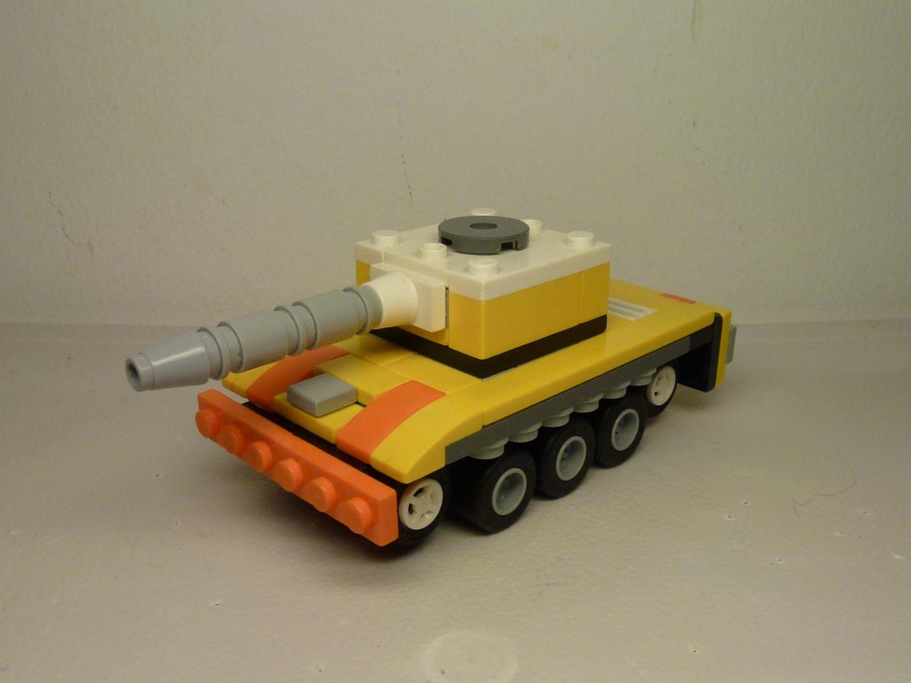 LEGO MOC-7799 31060 Custom Tank (Creator 2017) | Rebrickable - Build ...