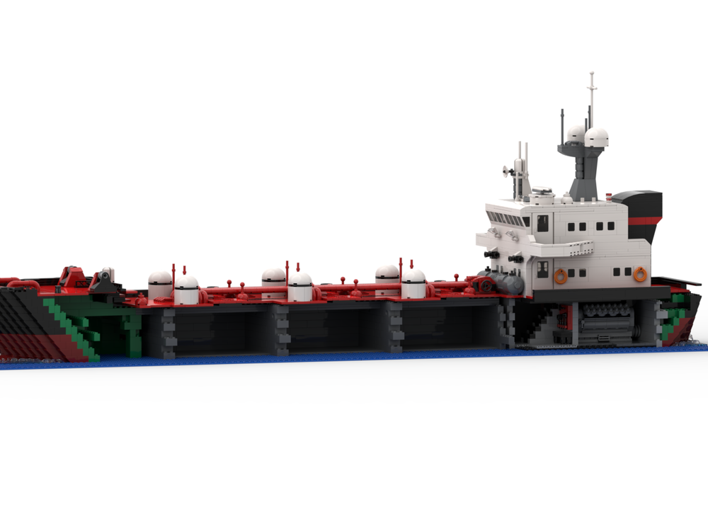 LEGO MOC Oil Tanker by Kilo-Whiskey | Rebrickable - Build with LEGO