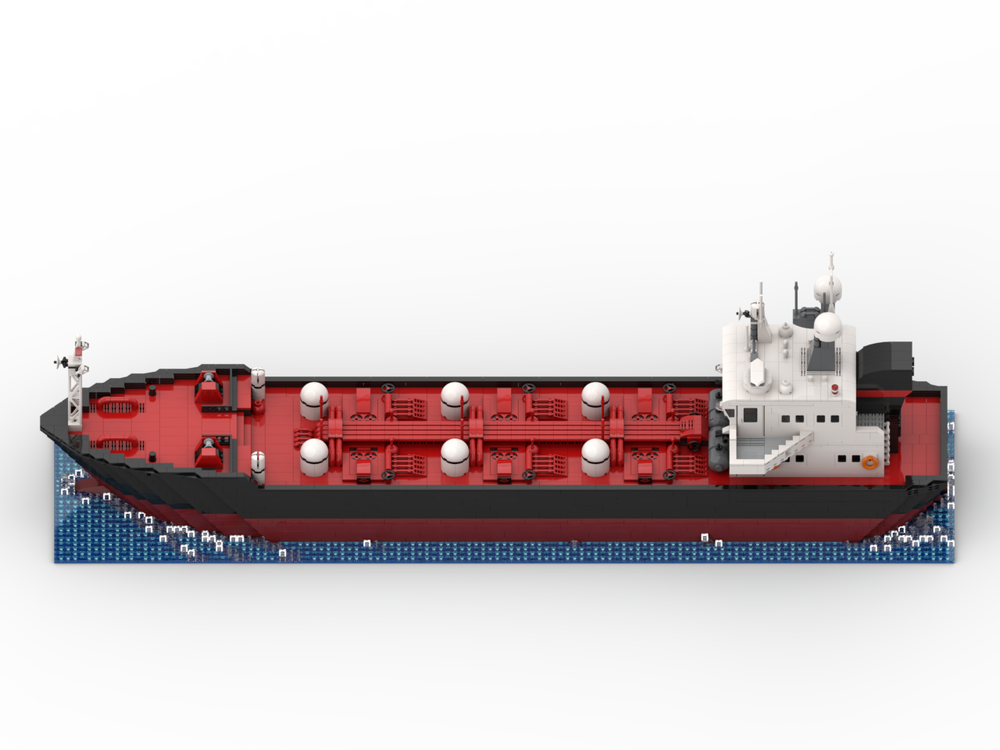 LEGO MOC Oil Tanker by Kilo-Whiskey | Rebrickable - Build with LEGO