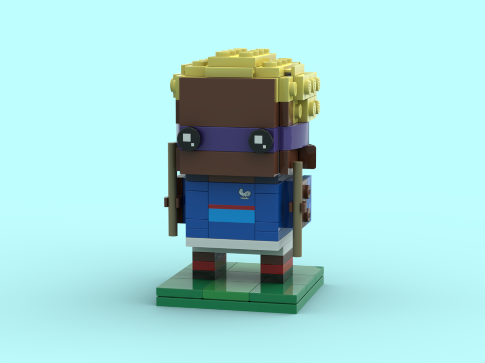 LEGO MOC Team France - Kylian Mbappe (Donatello) by GetMeBricked ...