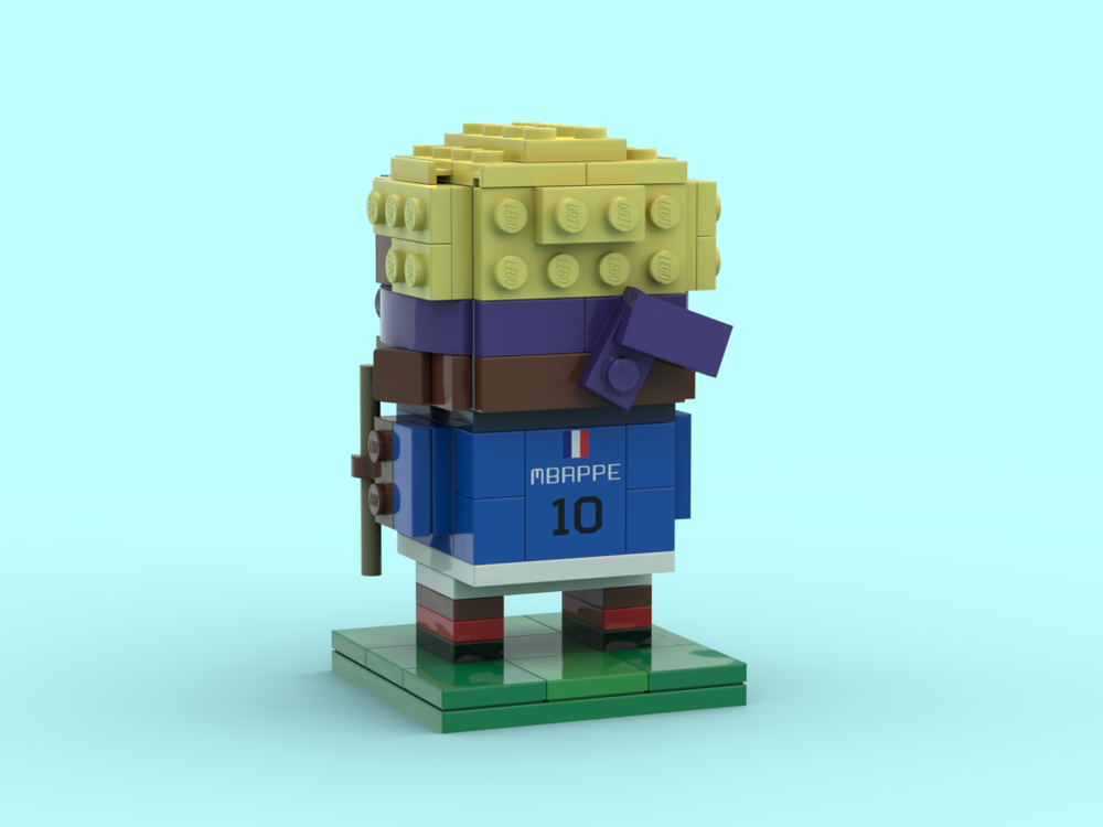 LEGO MOC Team France - Kylian Mbappe (Donatello) by GetMeBricked ...