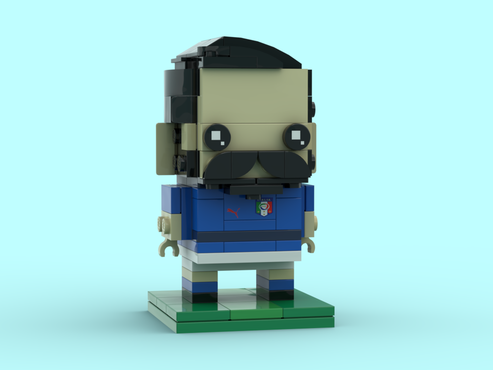 LEGO MOC Team Italy - Lorenzo Insigne by GetMeBricked | Rebrickable ...
