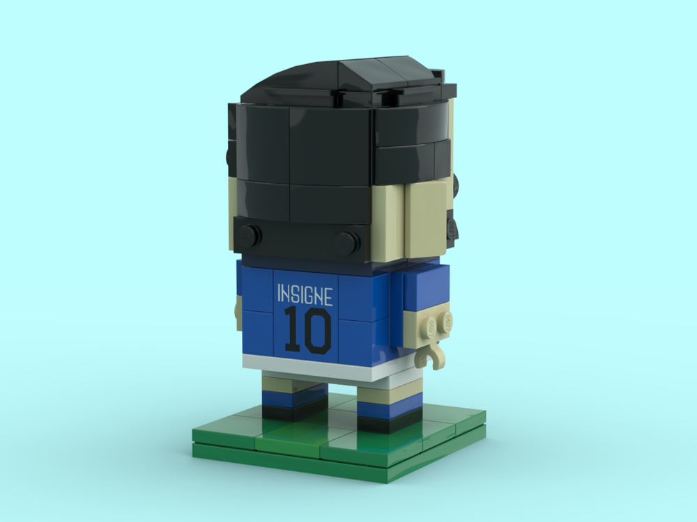 LEGO MOC Team Italy - Lorenzo Insigne by GetMeBricked | Rebrickable ...
