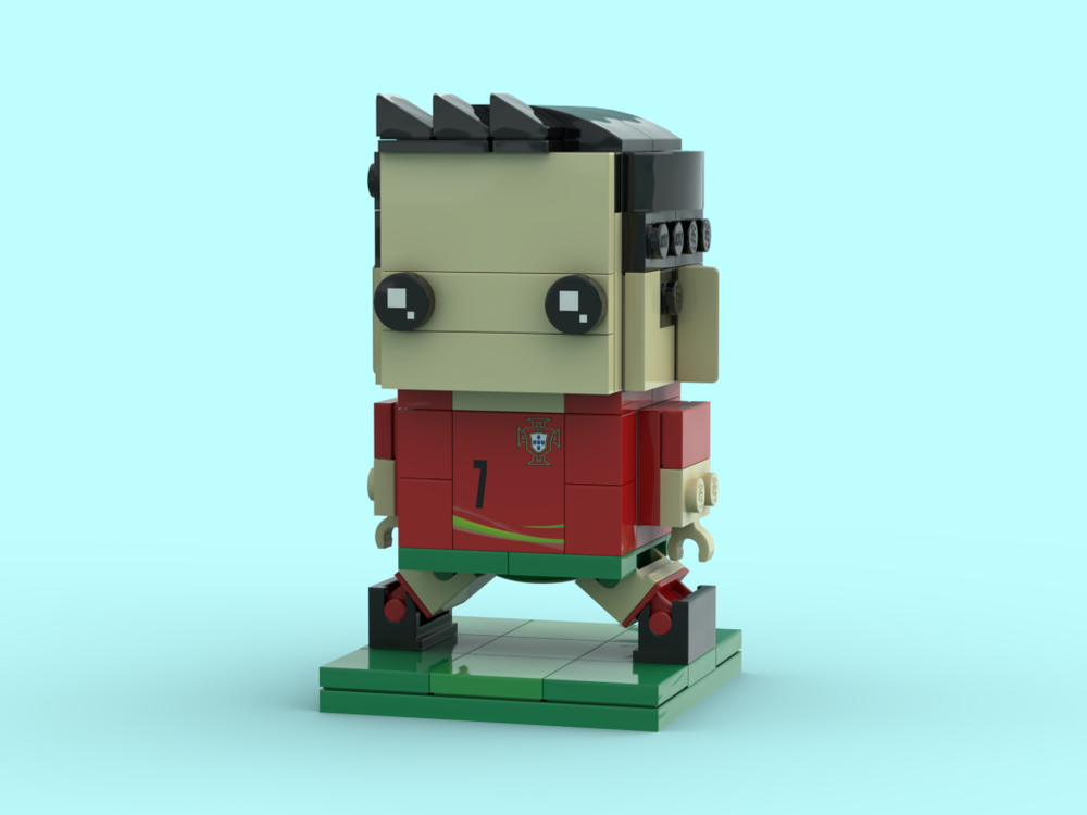 LEGO MOC Team Portugal - Cristiano Ronaldo by GetMeBricked ...
