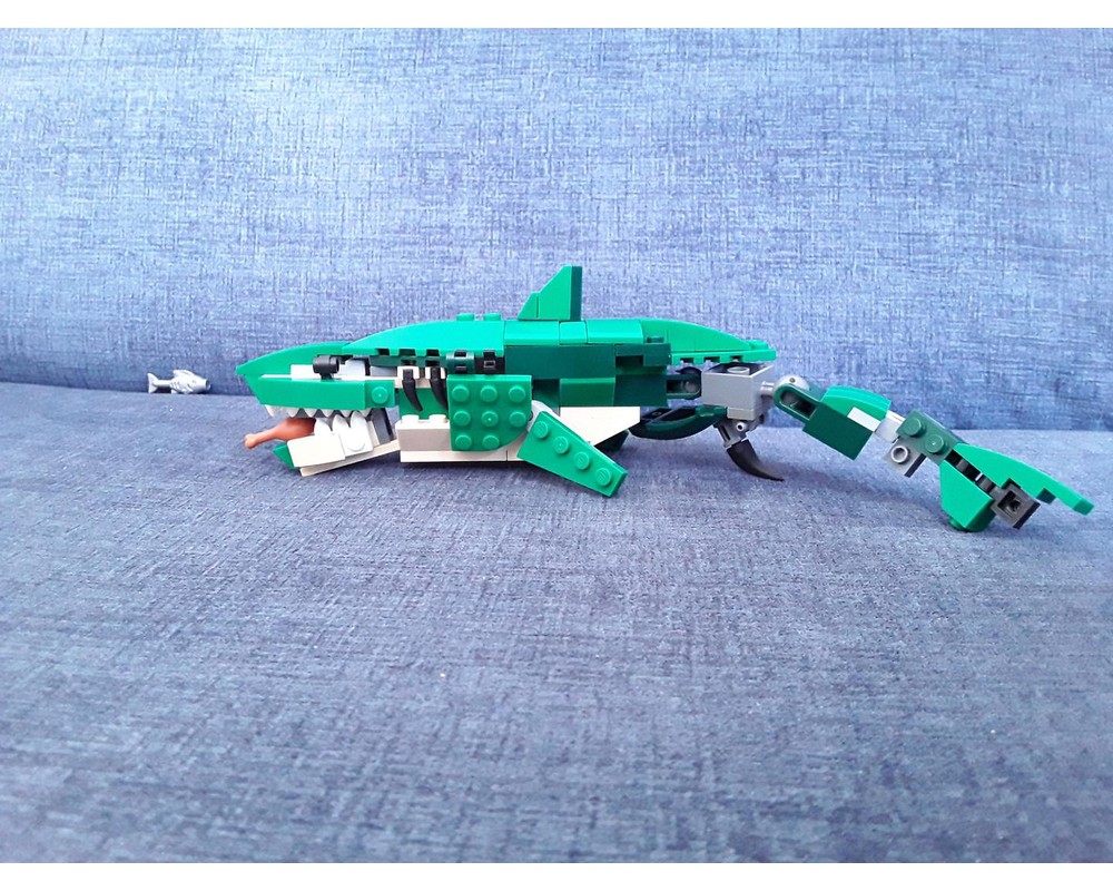 LEGO MOC 31058 - Megalodon by LegoOri | Rebrickable - Build with LEGO