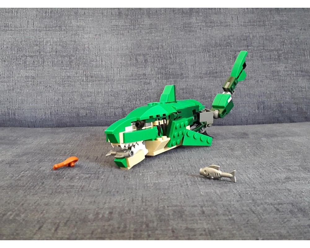 LEGO MOC 31058 - Megalodon by LegoOri | Rebrickable - Build with LEGO