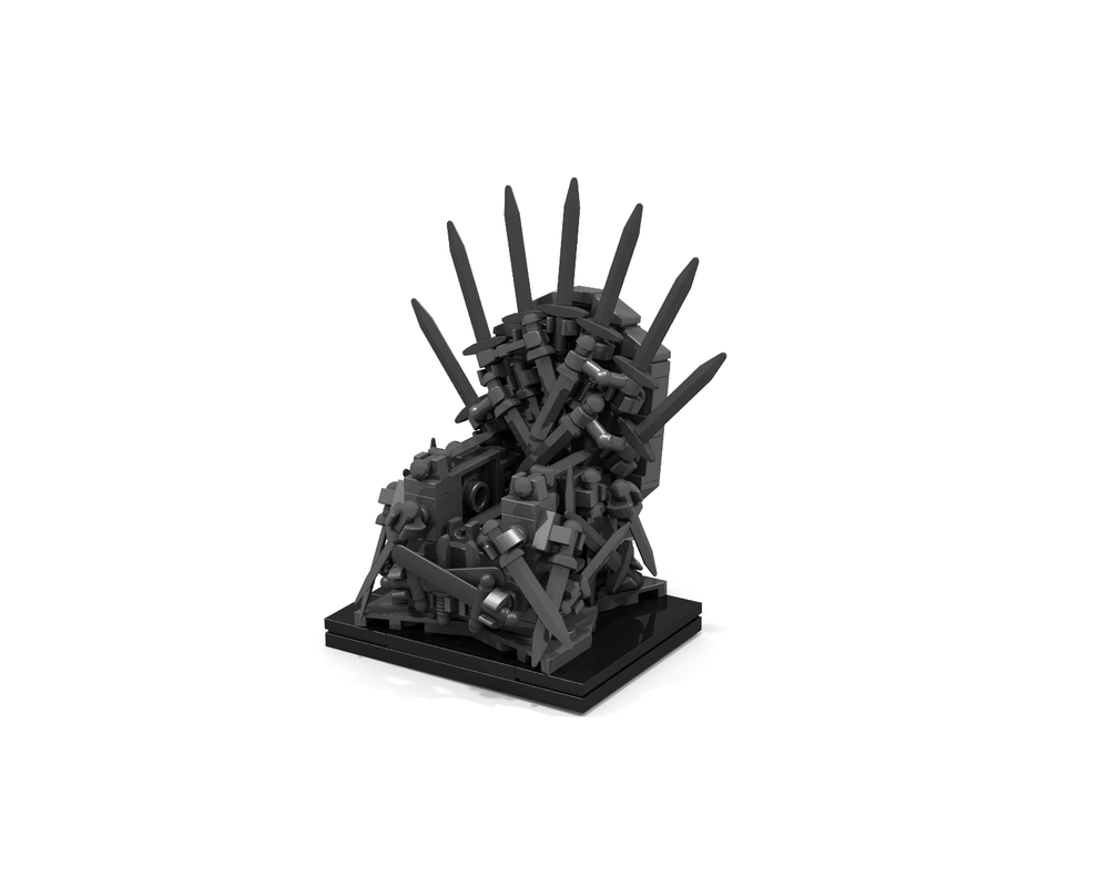 LEGO MOC The Iron Throne by TimBricks99 | Rebrickable - Build with LEGO