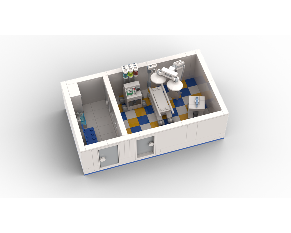 LEGO MOC Surgery Room by SpotYS | Rebrickable - Build with LEGO