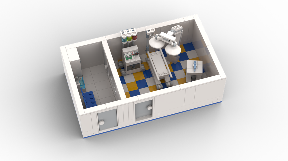 LEGO MOC Surgery Room by SpotYS | Rebrickable - Build with LEGO
