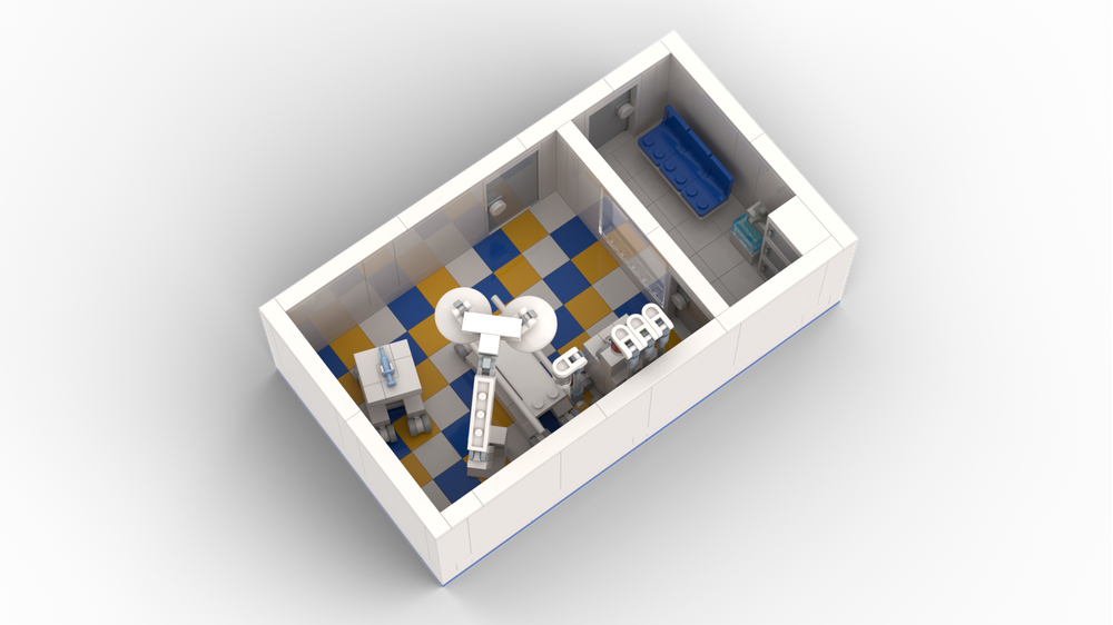 LEGO MOC Surgery Room by SpotYS | Rebrickable - Build with LEGO