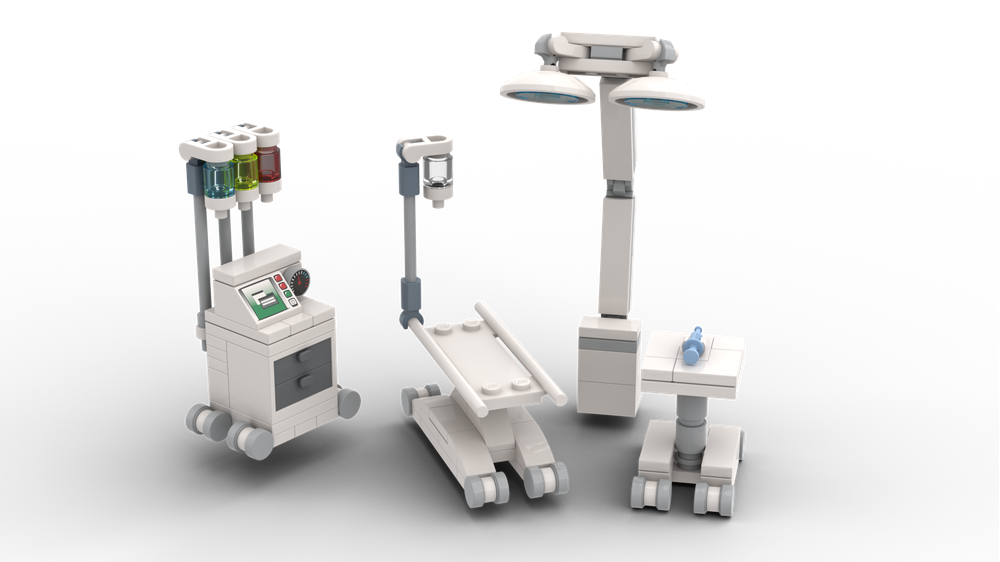 LEGO MOC Surgery Room by SpotYS | Rebrickable - Build with LEGO