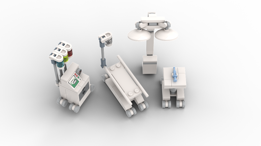 LEGO MOC Surgery Room by SpotYS | Rebrickable - Build with LEGO