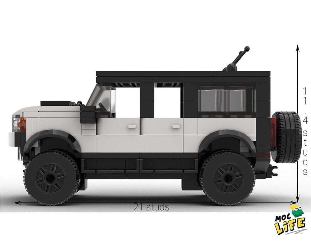 LEGO MOC Hummer EV by MocLife | Rebrickable - Build with LEGO