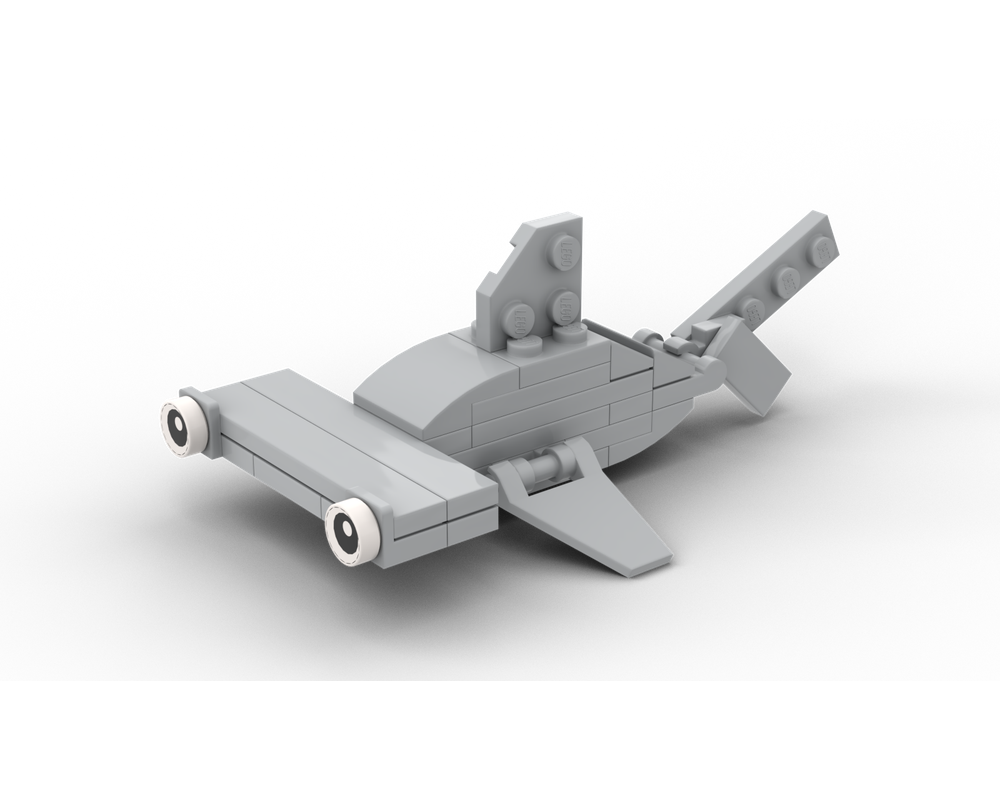 LEGO MOC Hammerhead Shark by 2in1 | Rebrickable - Build with LEGO
