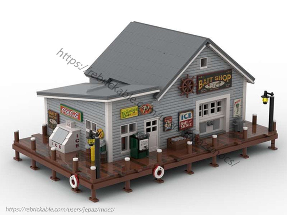 LEGO MOC Bait and Tackle by jepaz | Rebrickable - Build with LEGO