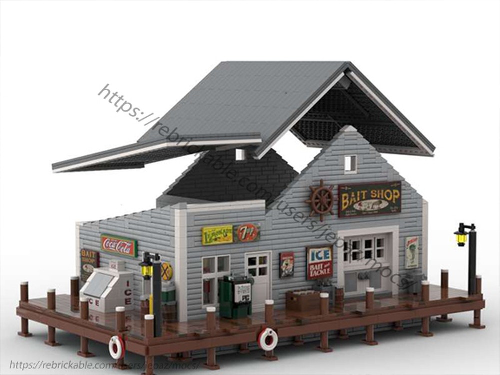 LEGO MOC Bait and Tackle by jepaz | Rebrickable - Build with LEGO