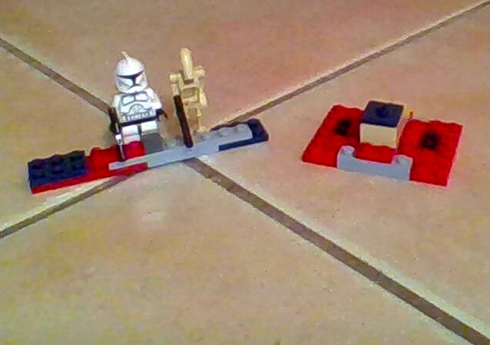 Lego Moc Display Stand And Minifig Display By Noob83 Rebrickable