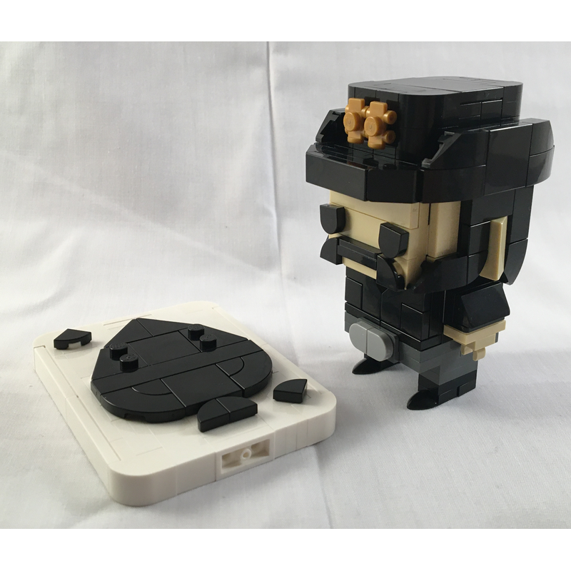 LEGO MOC Lemmy Kilmister Brickheadz by StateAlchemist | Rebrickable ...