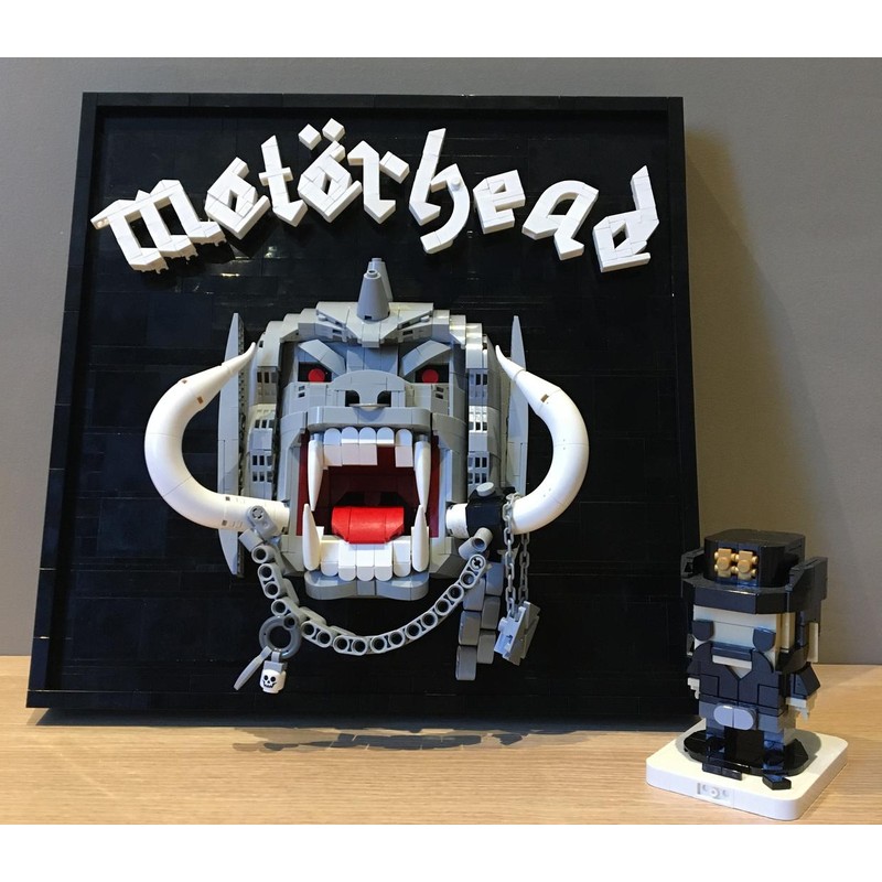 LEGO MOC Lemmy Kilmister Brickheadz by StateAlchemist | Rebrickable ...