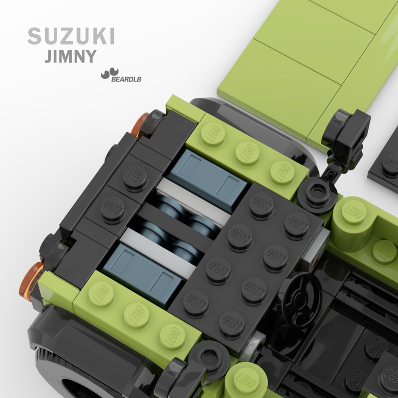 LEGO MOC SUZUKI-JIMNY 6 wide Speed Champions by beardLB | Rebrickable ...