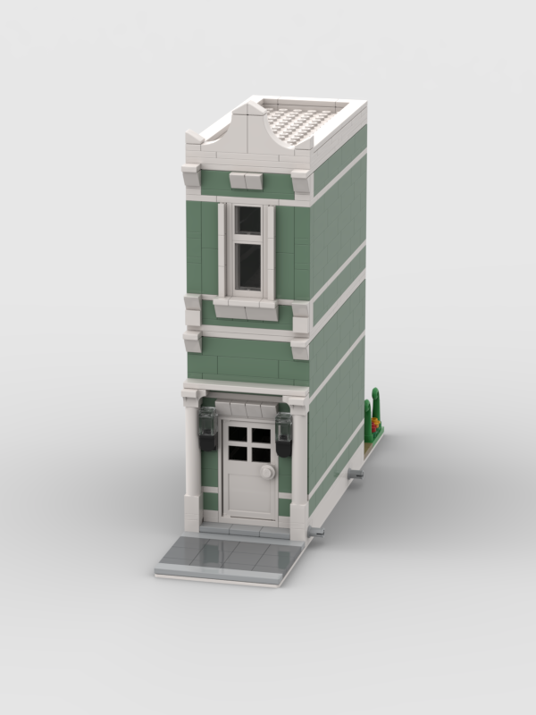 Lego Moc Modular Little House By Fooufii Rebrickable Build With Lego