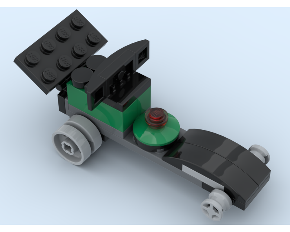 LEGO MOC 11945 Dragster by thekitchenscientist | Rebrickable - Build ...